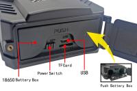China PR200B Hunter Trail Camera TF 12MP 1080P  49pcs IR LED High Difinition Waterproof for sale