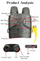 China NV4000C  Binocular Night Vision 36MP 4k High Definition For Outdoor Hunting for sale