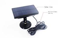 China IP54 Compass 1.6W 9v Hunting Camera Solar Panel With Battery for sale