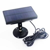 China IP54 9V 16w Solar Power Panel 2400mAH Battery Camera Accessory for sale