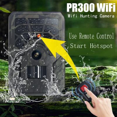China PR300C  WiFi Hunting Camera 15m IR IP56 Waterproof 24MP for sale