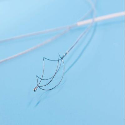 China Round Stone Retrieval Basket Compatible with Endoscopes for sale