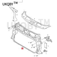 China Car Assembly frame 2014-2016Por sch ePa nam era 3.0T radiator bracket water tank frame condenser bracket 97050448101 for sale