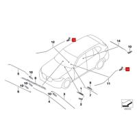 China Vehicle body fixed bracket base 982807055left 982807056right 99762813300 95B122293 95863123700 left 7P5941607left  95863123800ri for sale