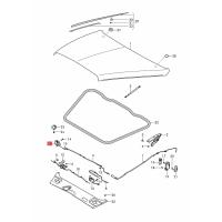 China Vehicle body fixed bracket base 95862818000 95862816100 95862816200 7P5955978 95B823509A 95B823509B 94810602622 99919238050 7DPK for sale