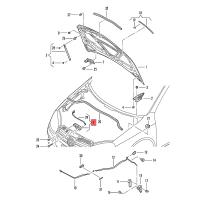 China Vehicle body fixed bracket base 95B823529A 95B823529B 95851153501 7P5823535B 95851153500 7P5823535G PAB823509  1K1823509E 1KD823 for sale