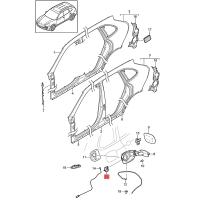 China Vehicle body fixed bracket base 95B823529A 95B823529B 95851153501 7P5823535B 95851153500 7P5823535G PAB823509  1K1823509E 1KD823 for sale