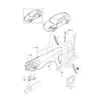 China Vehicle body fixed bracket base 99110623201 97050463301 left 97050463301V09 left 97050463401 right 97050463401V09  right 9710442 for sale