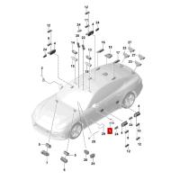 China Vehicle body fixed bracket base 9Y0807711B left 9Y0807711C left 9Y0807712Bright   9Y0807712C right 99634351505 99634351504 99634 for sale