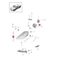 China Vehicle body fixed bracket base 95B122447D  95B122447C 992806521C left 992806521aleft 992806521B left 992806522C right 992806522 for sale