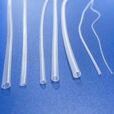 China Medical Food Grade Silicone Rubber Tubing 0.1mm to 0.2mm Wall Thickness with FDA RoHS Certification for sale