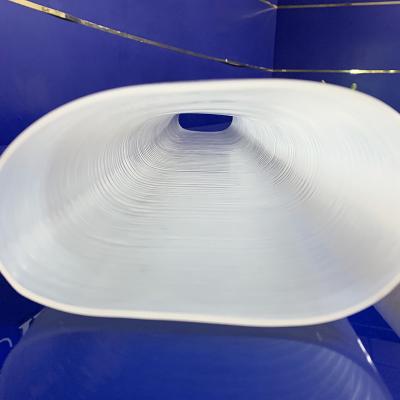 China Large Diameter Silicone Hose 5-1200mm ID with 2mm Wall Thickness, FDA & LFGB Certified Corrugated Connector for sale