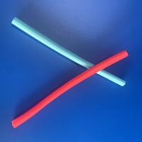 China Flexible  Reusable Silicone Straw Food Grade Silicone Drinking Sucker Opening Cleanable for sale