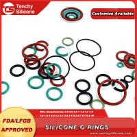 China Custom Food Grade Silicone O-Rings 0.5-100mm OD with -60°C to 200°C Temperature Range for sale