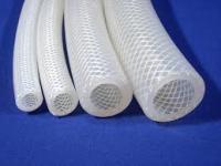 China High Pressure Resistant Flexible Silicone Tubing Blue Braided Hose Pipe -60C to 220C for sale