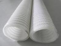 China 4-Ply Fabric SS Wire Reinforced Silicone Tubing LFGB Approved ID 12-100mm for sale