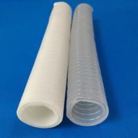 China Food Grade Silicone Braided Hose -70 Shore A Hardness, -50℃ to 220℃ Temperature Range for Pharmaceutical Applications for sale