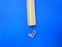 China Custom Silicone Rubber Door Seal Strip 25A-80A Hardness -60℃ to 260℃ Temperature Range for Commercial Weather Stripping for sale