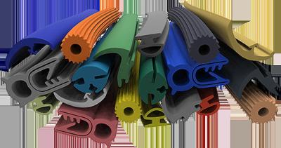 China Multi-Color Silicone Seal Strip Profiles - Temperature Range -60℃ to 260℃, Hardness 25A-80A, FDA & RoHS Certified for sale