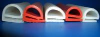 China Waterproof Flexible Silicone Seal Strip for Doors Windows 1mm to Any Size -50°C to 200°C for sale