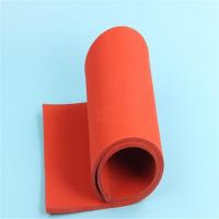 China Flexible Silicone Rubber Sheet 1-50mm Thickness, Temperature Range -50℃ to 230℃ with FDA LFGB Certification for sale