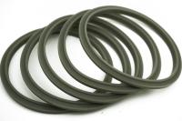 China Oil Proof Custom Silicone Seals and Gaskets for Drinking Bottles - Temperature Range -40℃ to 260℃, 20-90 Shore A Hardness for sale
