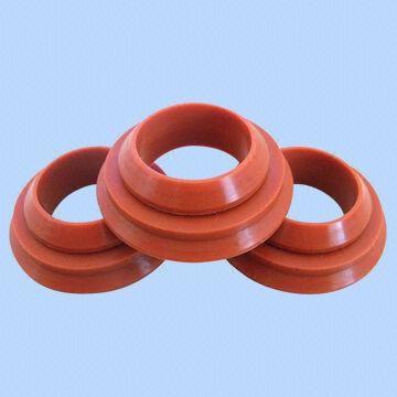 China Food Grade Silicone Rubber Gasket -40℃ to 260℃ Temperature Range, 20-90 Shore A Hardness, FDA LFGB Certified for sale