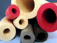 China Flexible Silicone Foam Tubing Hose -50℃ to 200℃ Temperature Range with 0.3-0.95g/cm³ Density for sale
