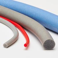 China Low Hardness Silicone Foam Strip 5-40 Shore A with 220°C Heat Resistance for Industrial Sealing for sale