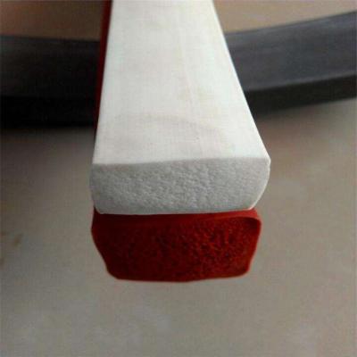 China FDA Approved Silicone Foam Strip -50℃ to 200℃ Temperature Range 10-30psi Tensile Strength for sale