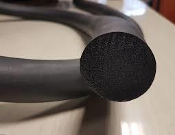 China Flexible Silicone Foam Strip 5-40 Shore A Hardness -40℃ to 200℃ Temperature Range for Industrial Sealing for sale