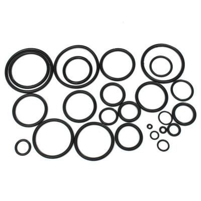 China Custom Waterproof Silicone Rubber Rings -40℃ to 260℃ Temperature Range 20-90 Shore A Hardness FDA Certified for sale