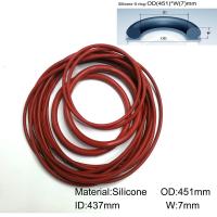 China Food Grade Silicone O-Rings -40℃ to 260℃ Temperature Range 20-90 Shore A Hardness FDA LFGB Certified for sale