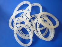 China Custom Silicone Rubber Gasket Ring -40℃ to 260℃ Temperature Range, 20-90 Shore A Hardness, FDA Certified for sale