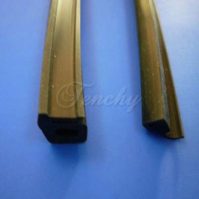 China Custom Silicone Sponge Rubber Extrusions -50°C to 230°C Temperature Range, 500 V/mil Dielectric Strength for sale
