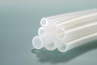 China High Elasticity Silicone Tubing -50℃ to +200℃ Temperature Range, 60-75A Durometer, FDA & LFGB Certified for sale