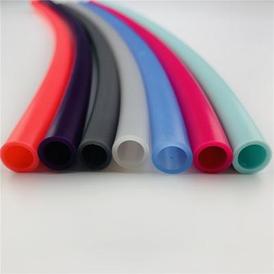 China Custom Color Silicone Tube FDA Food Grade Flexible Tubing OD 0.5-100mm -60C to 200C for sale