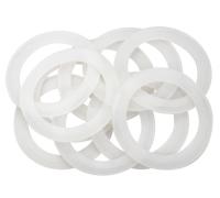 China Leak Proof Silicone Sealing Rings Gaskets 30-80 Shore A Hardness -60°C to 200°C Temperature Range for sale