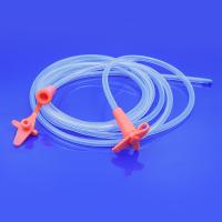 China Medical Silicone Gastric Feeding Tube 4-20FR Size Range with 90-150cm Length for Enteral Nutrition for sale