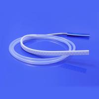 China Medical Grade Perforated Silicone Flat Drain 7mm 10mm Biocompatible Surgical Drainage for sale