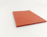 China Flame Retardant Silicone Sponge Sheet 0.8-18mm Thick Foamed Gasket UL94 V-0 for sale