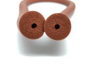 China Silicone Rubber Foam Tube -40°C to 200°C Temperature Range, 5-40 Shore A Hardness, RoHS & REACH Certified for sale