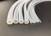 China Pure Flexible Silicone Tubing 0.5-100mm OD, FDA LFGB ROHS Certified for Coffee Machines and Industrial Applications for sale