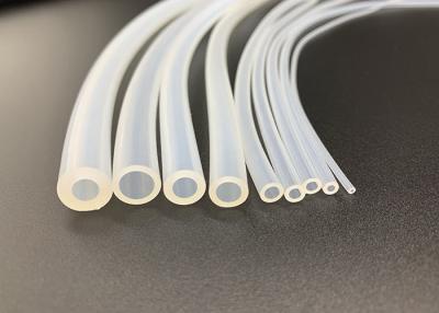 China Pure Flexible Silicone Tubing 0.5-100mm OD, FDA LFGB ROHS Certified for Coffee Machines and Industrial Applications for sale