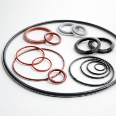 China Custom Silicone O-Rings -40℃ to 260℃ Heat Resistance, 20-90 Shore A Hardness, FDA Certified Industrial Seals for sale