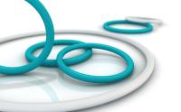 China Odourless FDA Silicone O-Rings 20mm to 1500mm Diameter - Heat Resistant to 260°C for sale