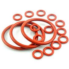 China White Silicone O-Rings Seal Gasket Washer -40℃ to 260℃ Temperature Range 20-90 Shore A Hardness for Automotive Industry for sale