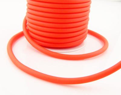China FDA Silicone Rubber Cord 1-6mm Custom Printing for Electronics with -60℃ to 260℃ Heat Resistance for sale