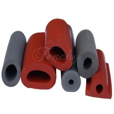 China Custom Printed Silicone Foam Tubing -40℃ to 200℃ Temperature Range 5-40 Shore A Hardness FDA Approved for sale