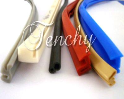 China Eco-Friendly Silicone Seal Strip Profile Gasket - Temperature Range -60℃ to 260℃, Hardness 25A-80A, Custom Sizes Available for sale